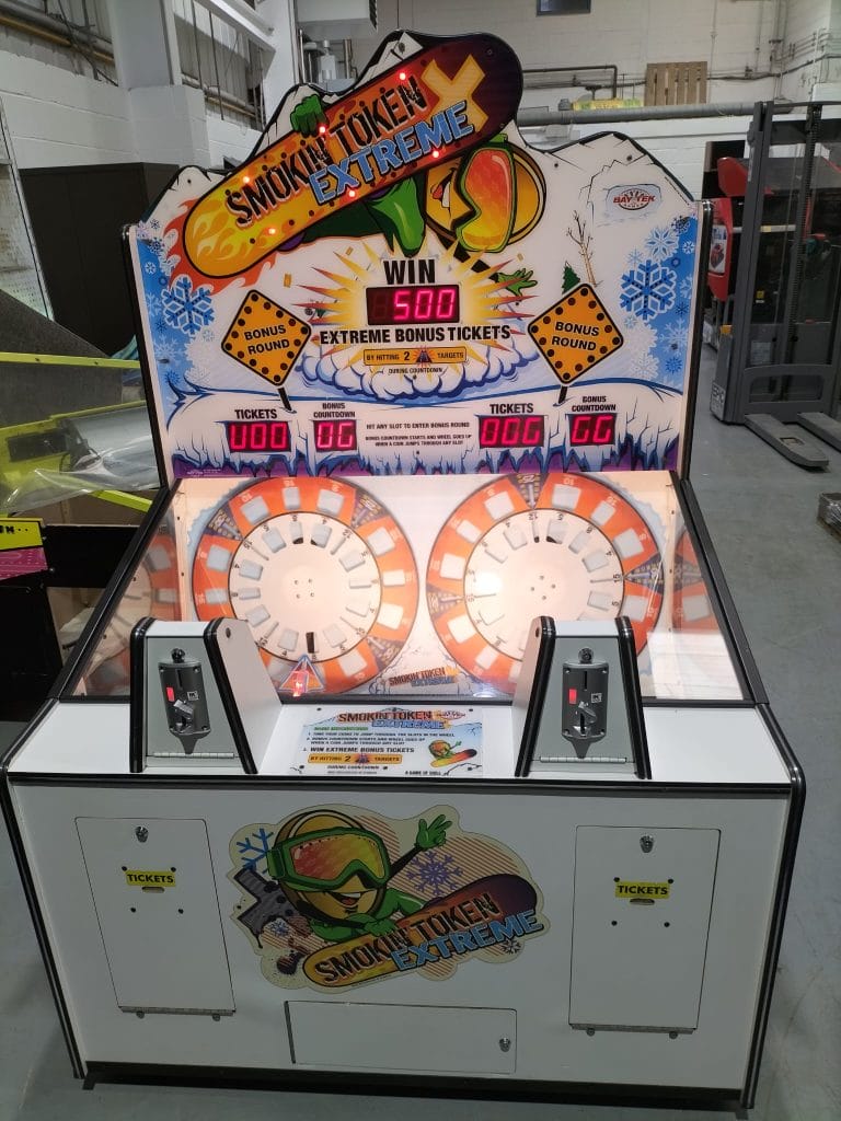 Smokin Token ticket redemption machine - Aztec Coin