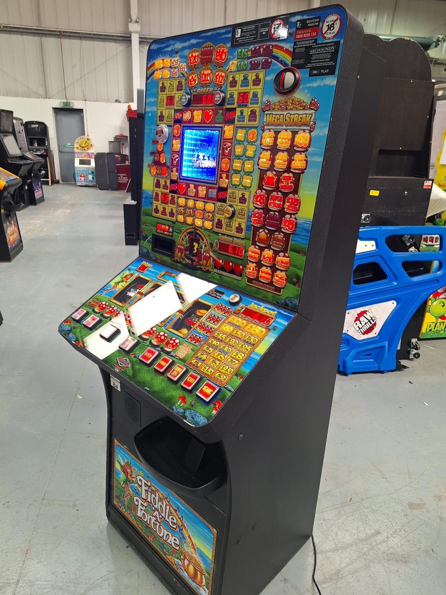 Fiddle a Fortune £400 Jackpot Club Fruit Machine - Aztec Coin
