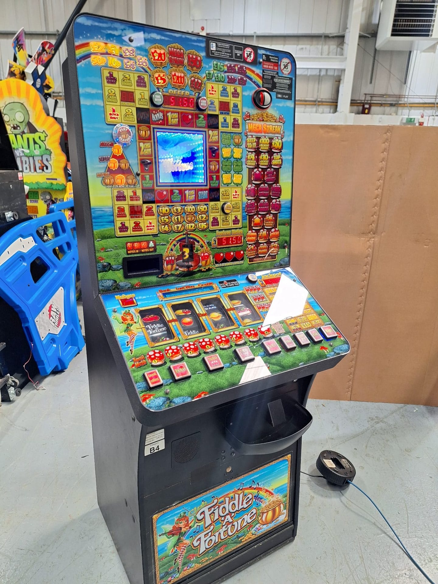 Fiddle a Fortune £400 Jackpot Club Fruit Machine - Aztec Coin